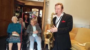 Michael Lack visits Kippington for Valentines