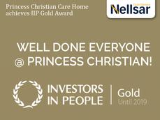 Well done Princess Christian Care Centre for being awarded IIP Gold