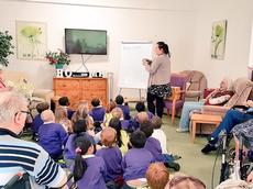 Intergenerational Activities with Portfield Primary School!