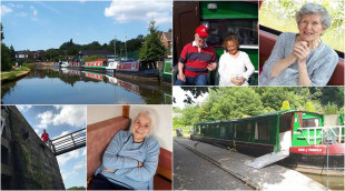 Enjoying The Rose of Parbold