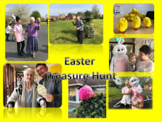 Easter treasure hunt at Sandringham