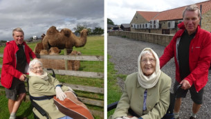Beaconsfield Court residents enjoy summertime trip to Mainsgill Farm