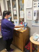 Adapting to COVID-19 with E reception book