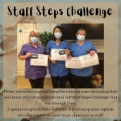 Steps Challenge Winners