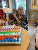 Eyes down at Winifred Dell for a game of bingo