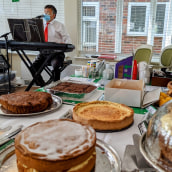 Macmillan fundraising coffee morning