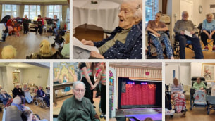 Festivities for Devizes care home Residents