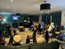 Afternoon exercise class