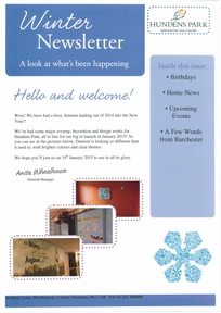 Winter Newsletter