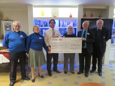 Signature Miramar presentation to the RNLI