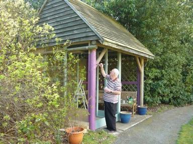 Busy Bees at Aldringham Court for Gardening Week