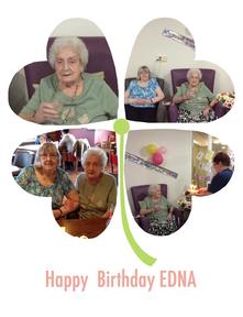 Happy birthday Edna
