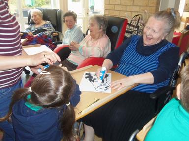 Pencoed Care Home joins with Pencoed Primary school for “Generation Games