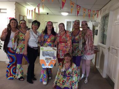 Local Care Home goes back in time for a '60s rave