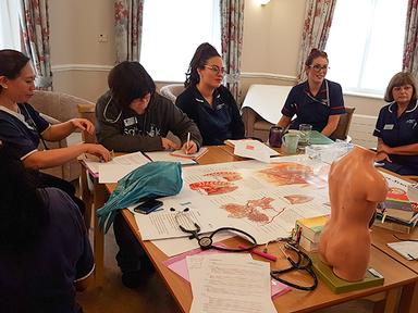 Nurses Receiving Training