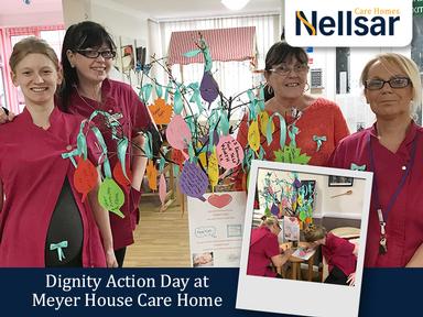 Dignity Action Day ‘Dignity Tree’ at Meyer House Care Centre