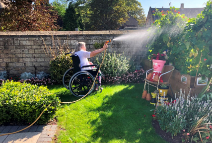 Residents and staff from Wetherby Manor care home praised