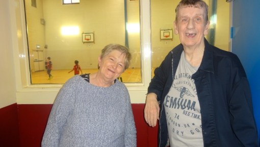 Dukinfield care home residents show support to local football club