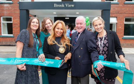 Brook View, Exemplar's second Liverpool care home, officially opens