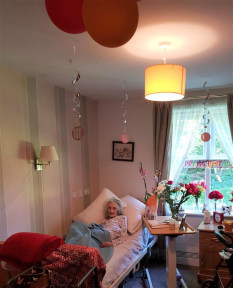 Celebrating Ivy's 100th birthday at Winifred Dell