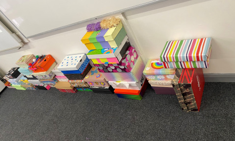 Friary School Support Memory Box Project