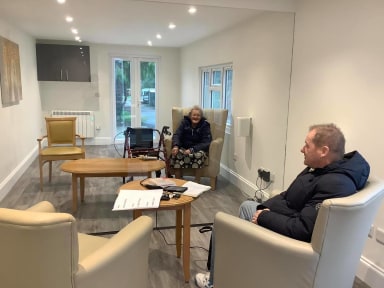 Churchfields care home unveils new visitors centre