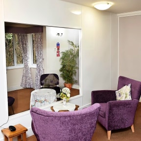 Newly installed designated visiting room