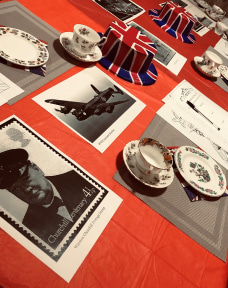 VE Day tea party celebrations