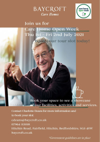 Care Home Open Week