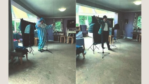 Quick-change performer at Dartford care home