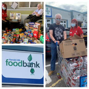 Care Home Residents Support Local Families Through Food Donation Drive