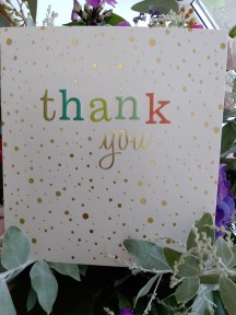 Thank you means a lot