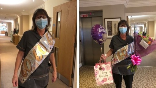 60th birthday celebrations at Springfield House care home