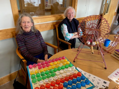 Bingo goes down a treat at Winifred Dell