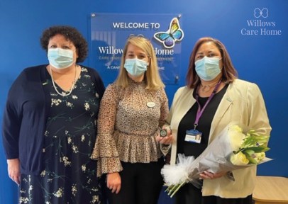 Caron Sanders-Crook receives nursing gold award