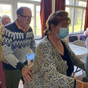 Winifred Dell residents take a trip to the tea dance