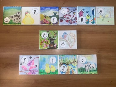 Spring art competition at The Orchard