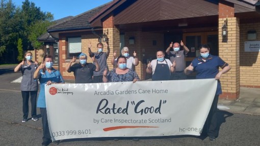Glasgow Care Home enjoys success in CIS Report
