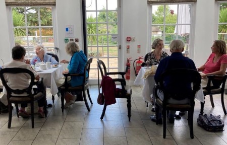 Home of Compassion Care Home welcomes Church Lunch Group