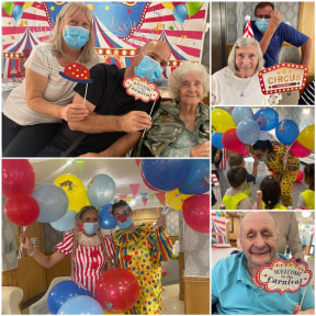 Sherrell House sends of summer with the circus