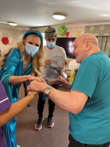 Sherrell House residents celebrate National Dance Day