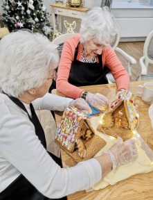 The most scrumptious gingerbread house
