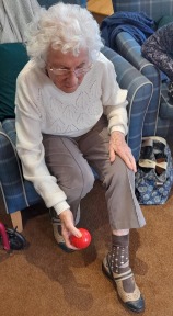 Carpet bowls at Mortain Place