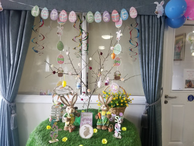 Easter display