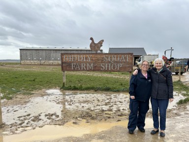 A trip to Diddly Squat Farm Shop