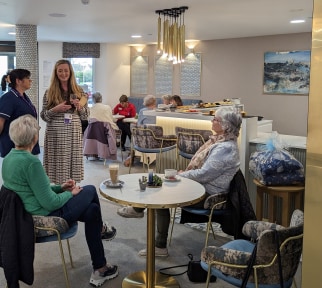 Hermitage House hosts community coffee morning