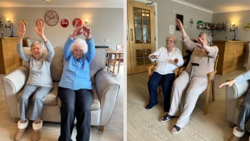 Needham Court care home host exercise club