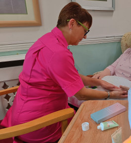 A heart warming namaste care session