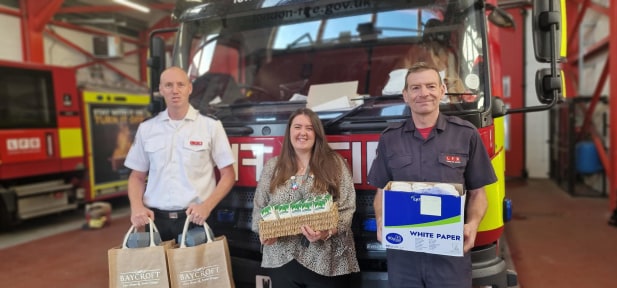 Blue Light Breakfast - Sidcup Fire Station!