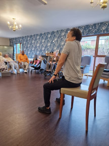 Armchair exercise takes centre stage at Melbourne House!